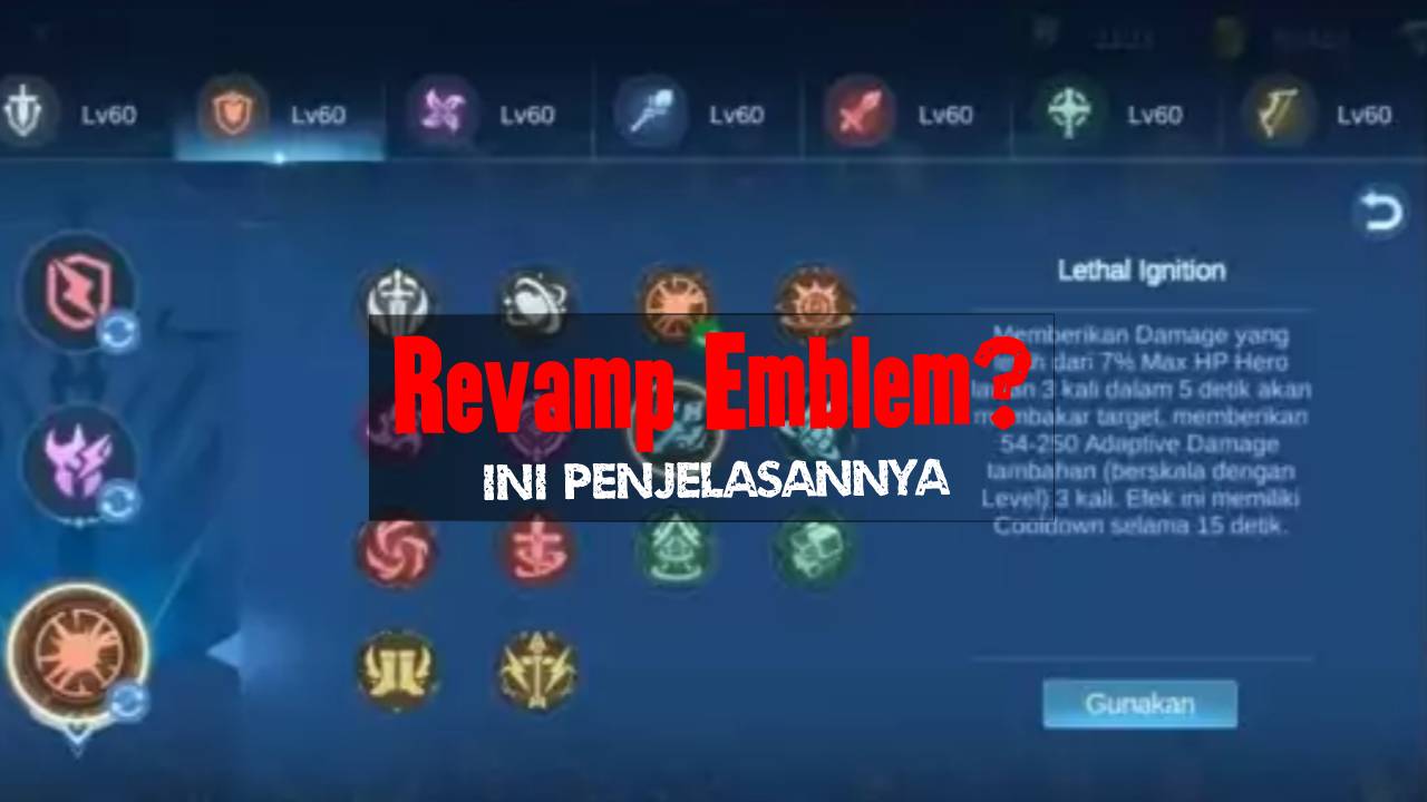 Penjelasan Revamp Emblem Mobile Legend 2023 Kamu Wajib Tau!