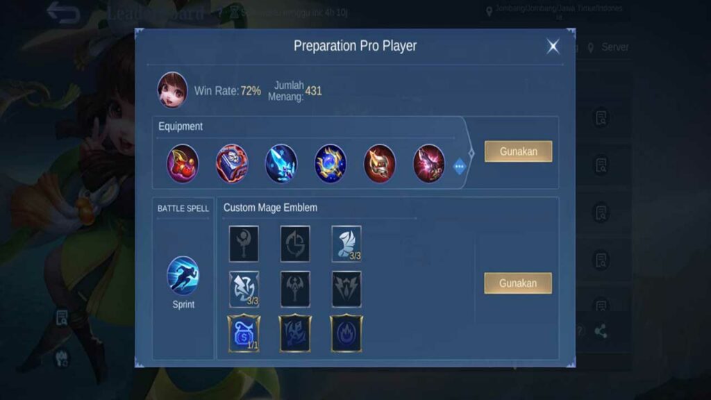 Build Item Change Mobile Legends Top Global Tersakit dan Terbaru 2023 ...